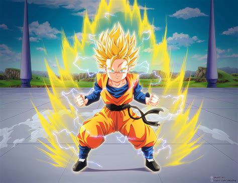 Son Goten Ssj 2 By Okashy On Deviantart