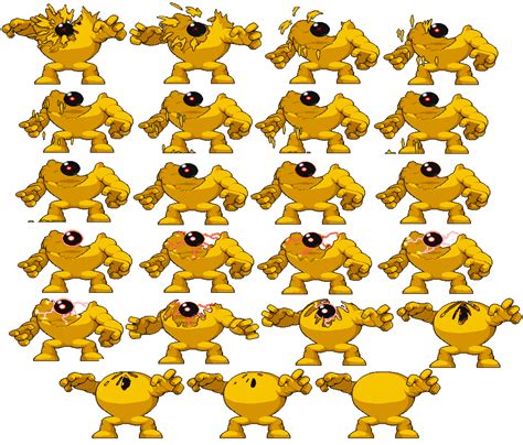 Sprites Inc Classicpowerbbossfortressbossesyellowdevil