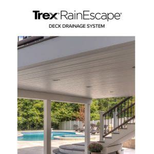 Trex Rainescape® Deck Drainage System Arbordeck