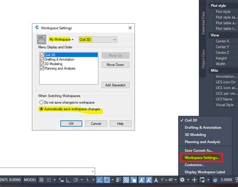 Civil 3d 2020 Always Starts Without Toolspace In The French Version