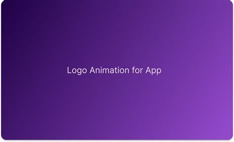 Logo Animation Figma