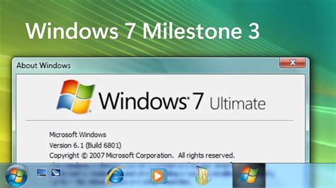 Windows 7 Build 6801 Demo