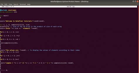 Multi Dimensional Arrays In C C D D Arrays Unveil The Important Concepts Dataflair