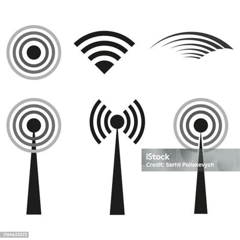 Wifi 신호 아이콘 무선 네트워크 벡터 블랙과 그레이 디자인 통신 기술 기호 개념에 대한 스톡 벡터 아트 및 기타 이미지 개념 검은색 단일 이미지 Istock