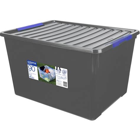 Sistema Storage Container 90l Grey Big W