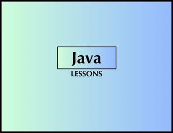 Introduction To Java Computer Science Objects Class Variables Data Types
