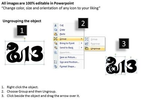 PowerPoint 2013 Danger Happy New Year Ppt Layout