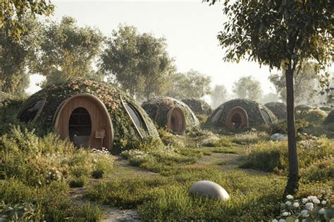 Community Composting Site Premium Ai Generated Image