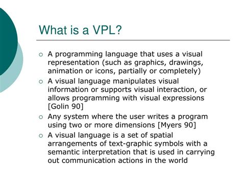 Ppt Visual Programming Powerpoint Presentation Free Download Id494312