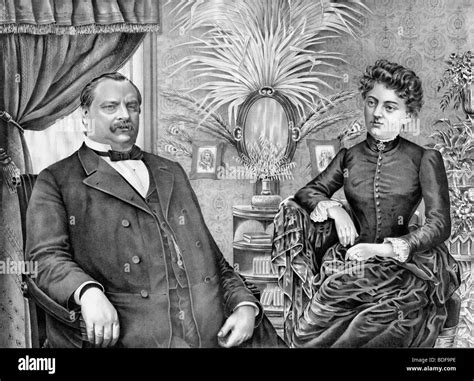 Grover Cleveland And His Wife At George Hodge Blog