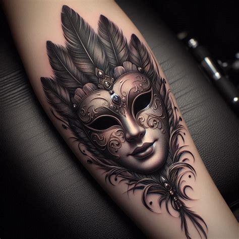 Theater Mask Tattoo Ideas A Symbol Of Duality Expression And Drama