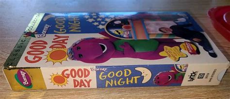 Barney Good Day Good Night Vhs 1997 Classic Collection Video Tape Never