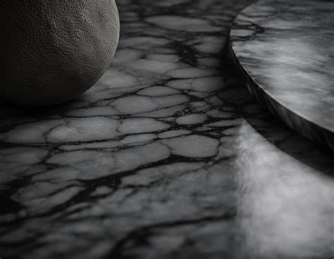 Professional Interior Design With Expensive Black Marble And Granite