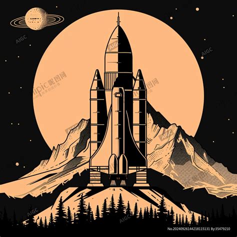 Ai创作图航天飞船 载人火箭 航天局 美国航天 宇宙飞船设计 太空塔 登月飞船 航天海报 宇宙飞船艺术 登月计划设计 航天建筑 航天火箭 火箭楼 月球基地 太空酒店 昵图网