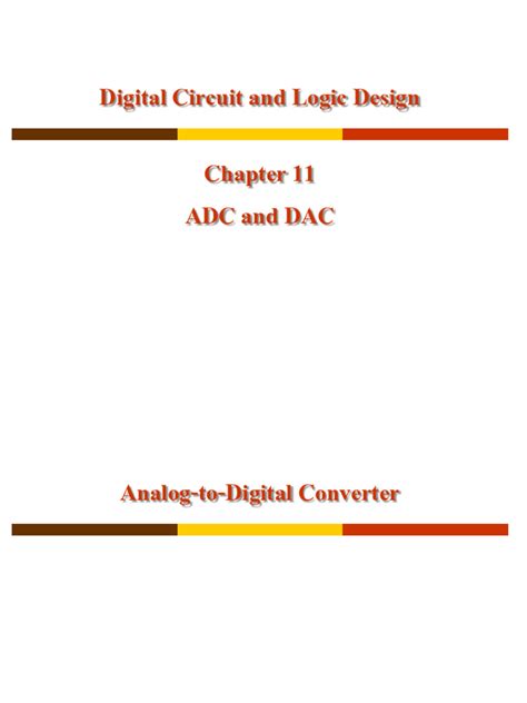 11 Adc Dac Rev03 Pdf Analog To Digital Converter Sampling Signal Processing