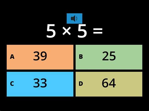 Multipication 5x Quiz Multipication 5x Quiz