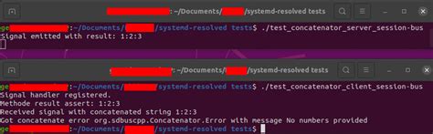 C D Bus Client Not Receiving Signal Events In The System Bus
