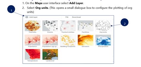Using Maps Addedit Organization Unit Layer Dddp Helpdesk