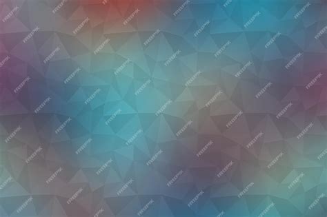 Premium Photo Abstract Polygonal Background Triangular Style With Gradient