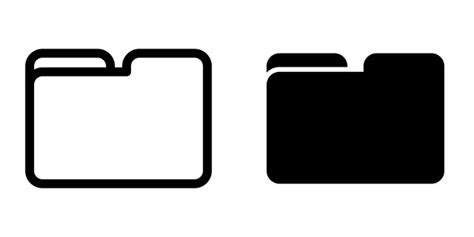 Premium Vector Folder Icon