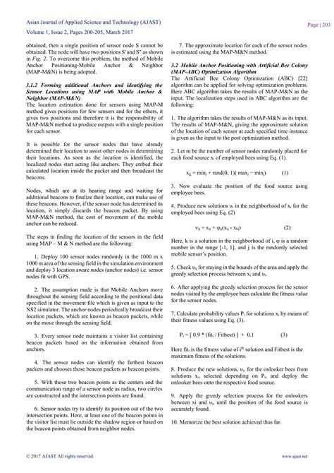 Artificial Bee Colony Algorithm For Localization In Wireless Sensor Networks Pdf