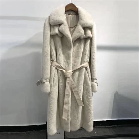 Длинные зимние женские шубы из натурального меха норки настоящая меховая шуба женская шуба из