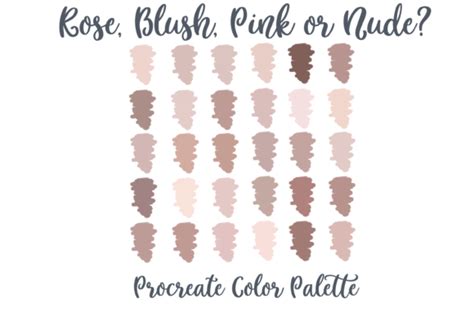Procreate Color Palette Collection Bundle Creative Fabrica