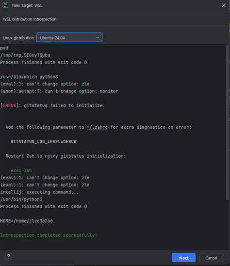 WSL And Python Env Conflicts In Pycharm