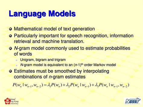 ppt minimum rank error training for language modeling powerpoint