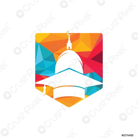 Islamic Education Vector Logo Design Muslim Learning Logo Template