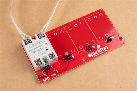 Sparkfun Qwiic Quad Solid State Relay Kit Hookup Guide Sparkfun Learn