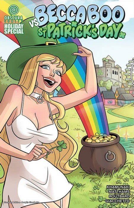 Becca Boo Vs St Patricks Day 1 Obscura Comics Comic Book Value And