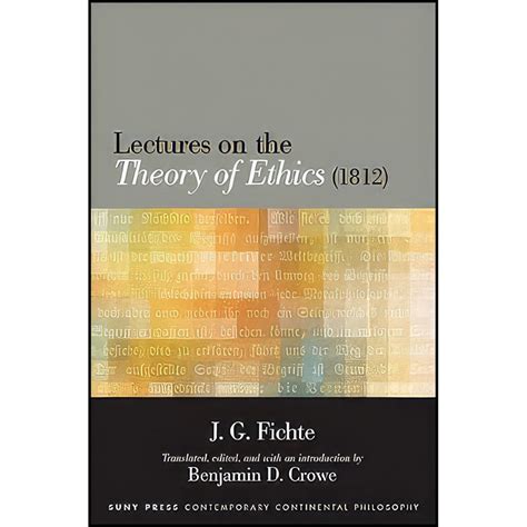 قیمت و خرید کتاب Lectures On The Theory Of Ethics اثر J G Fichte And
