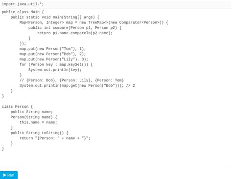集合 使用treemap 《廖雪峰 Java 教程（java 13）》 书栈网 · Bookstack