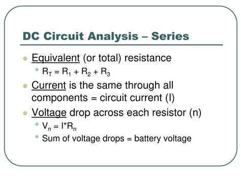 Ppt Dc Circuit Analysis Powerpoint Presentation Free Download Id 6541137