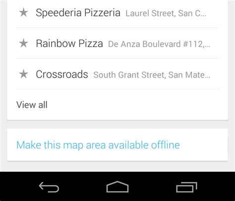 Tip How To Save Offline Map In Google Maps V7