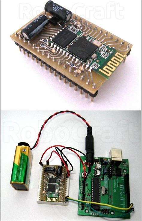 PCB HC Bluetooth Module HC Breakout Board Electronics Projects Circuits