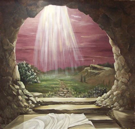 Download Jesus Tomb Digital Artwork Picture