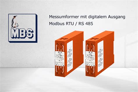 Measuring Transducer With Digital Output Modbus Rtu 485 Mbs Ag And Co Kg