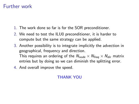 Implicit Schemes For Wave Models Ppt
