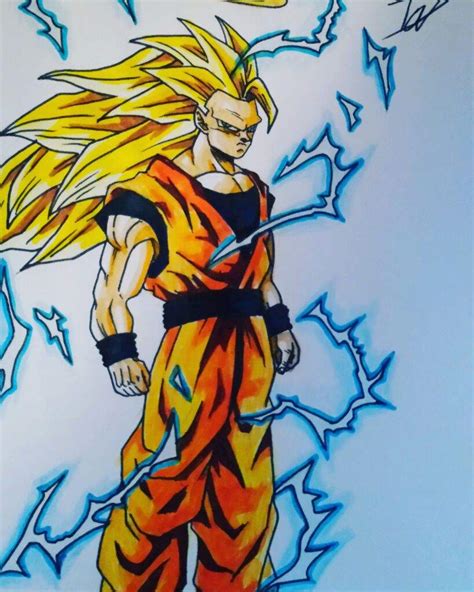 Goku Ssj Drawing DragonBallZ Amino Goku Ssj Drawing DragonBallZ Amino