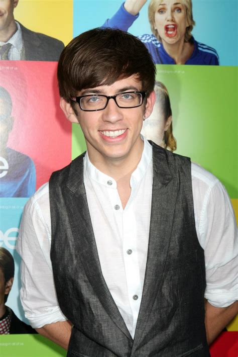 Kevin Mchale Arriving At The Glee Premiere Event At The Santa Monica