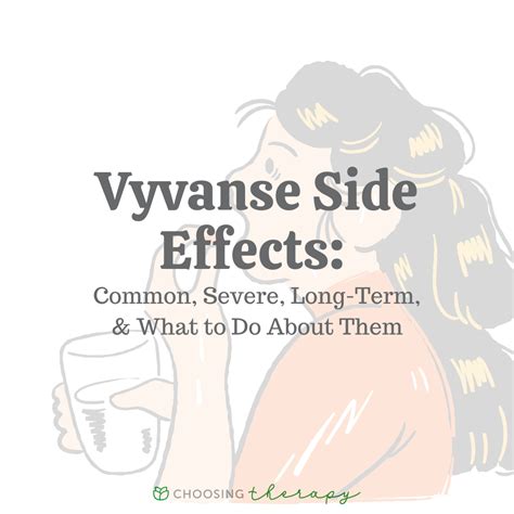 Side Effects Of Vyvanse Side Effects Of Vyvanse