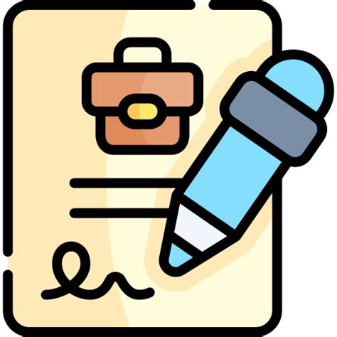 Contract Free Business Icons