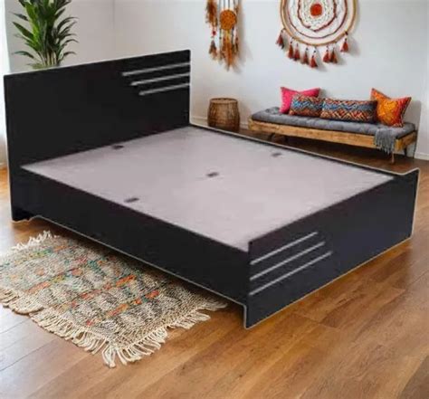 Aks Sparrow Cot 78x72 Black Walnut Cot Bed Set