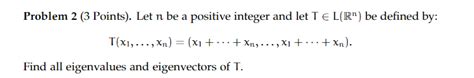 Solved Problem Points Let N Be A Positive Integer And Chegg Com