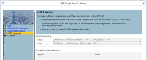 SAP GUI Single Sign On Based On SSL Certificates A SAP Community