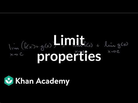 Understanding Limit Properties In Calculus Galaxy Ai Galaxy Ai