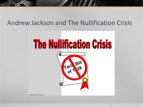 What Was The Nullification Crisis