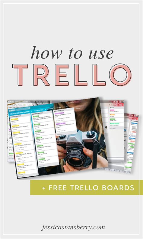 How To Use Trello Jessica Stansberry